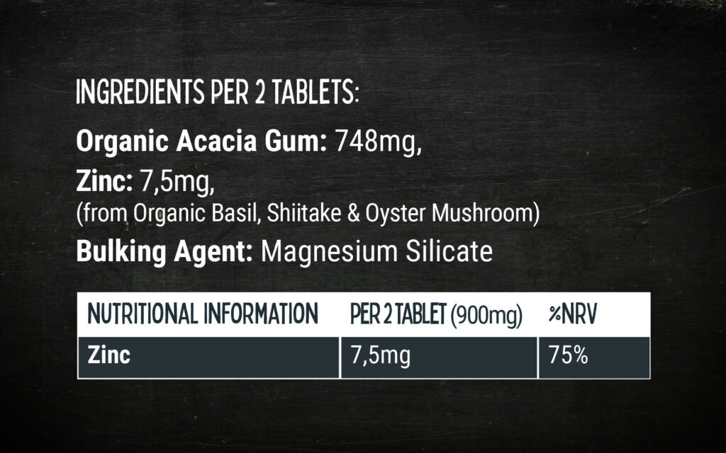 ZZZinc, Vegan Zinc of Natural Origin from the organic Bros | Les Bio Frères